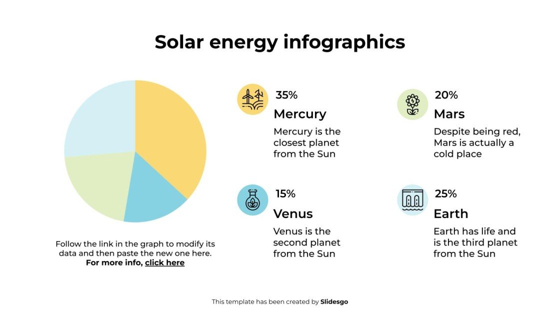 Solar Energy Infographics Template