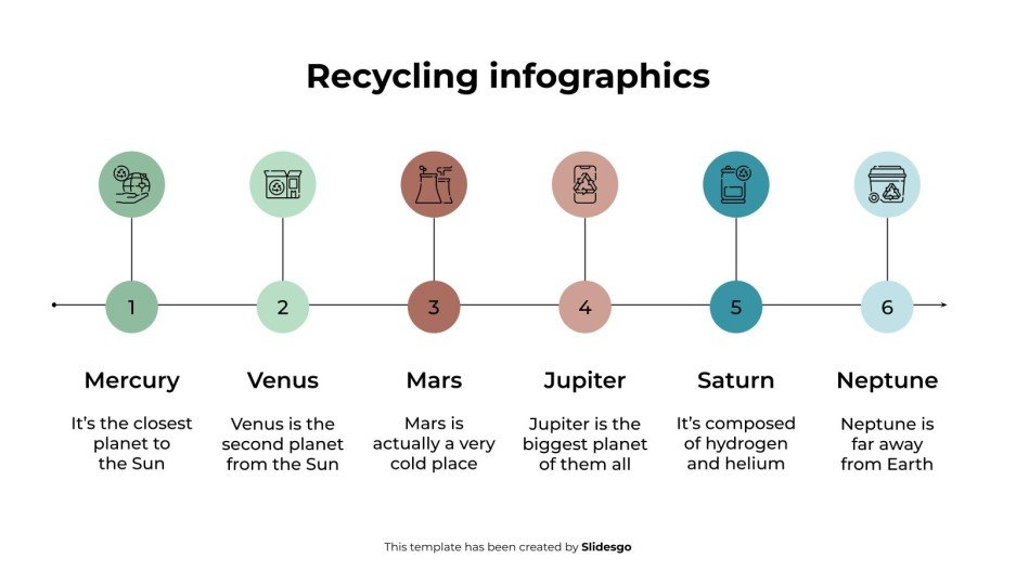 Recycling Infographics Template
