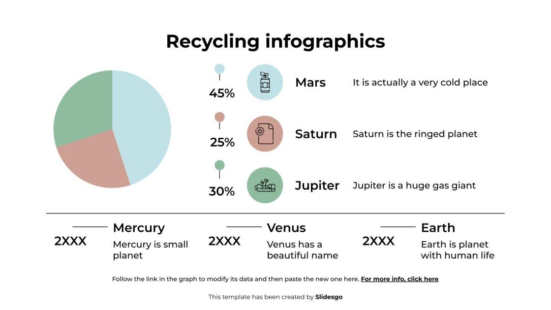 Recycling Infographics Template