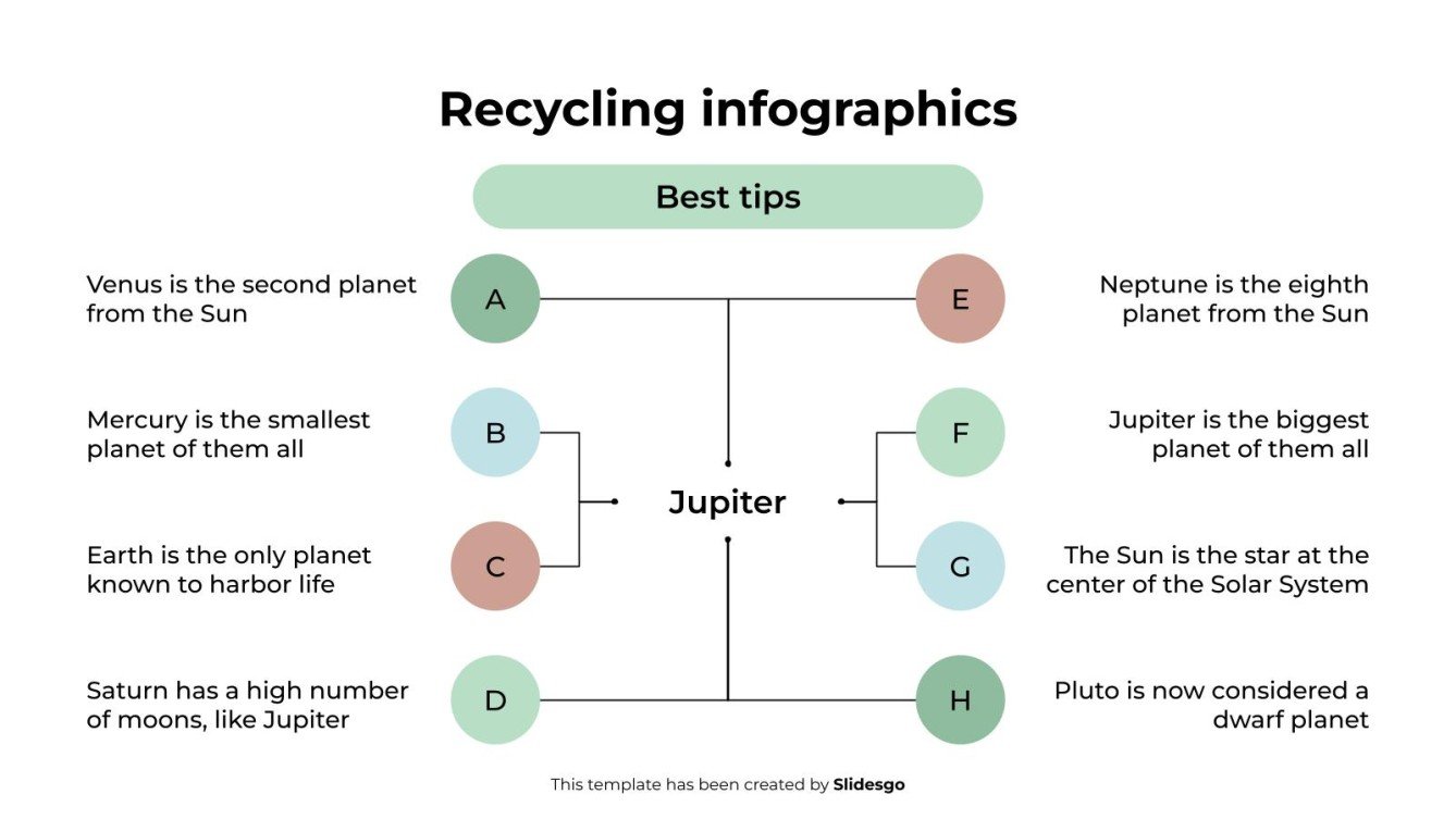 Recycling Infographics Template