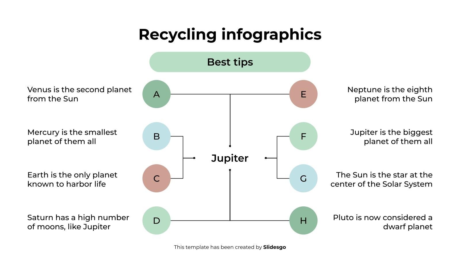 Recycling Infographics Template