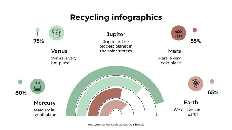 Recycling Infographics Template
