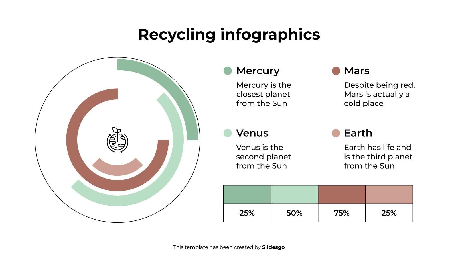 Recycling Infographics Template