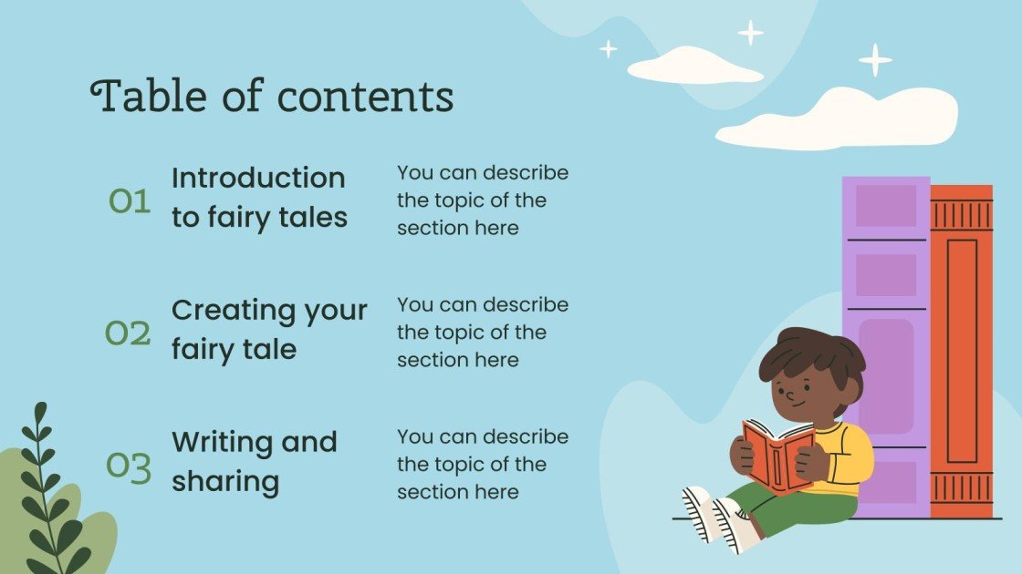 Create a Fairy Tale Story Presentation