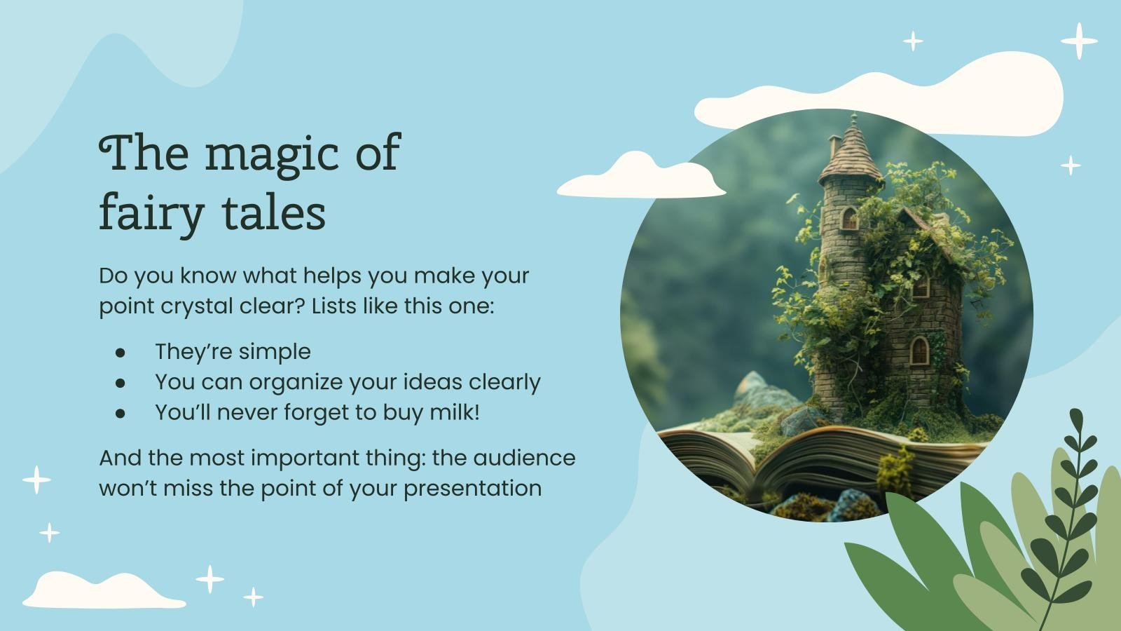 Create a Fairy Tale Story Presentation
