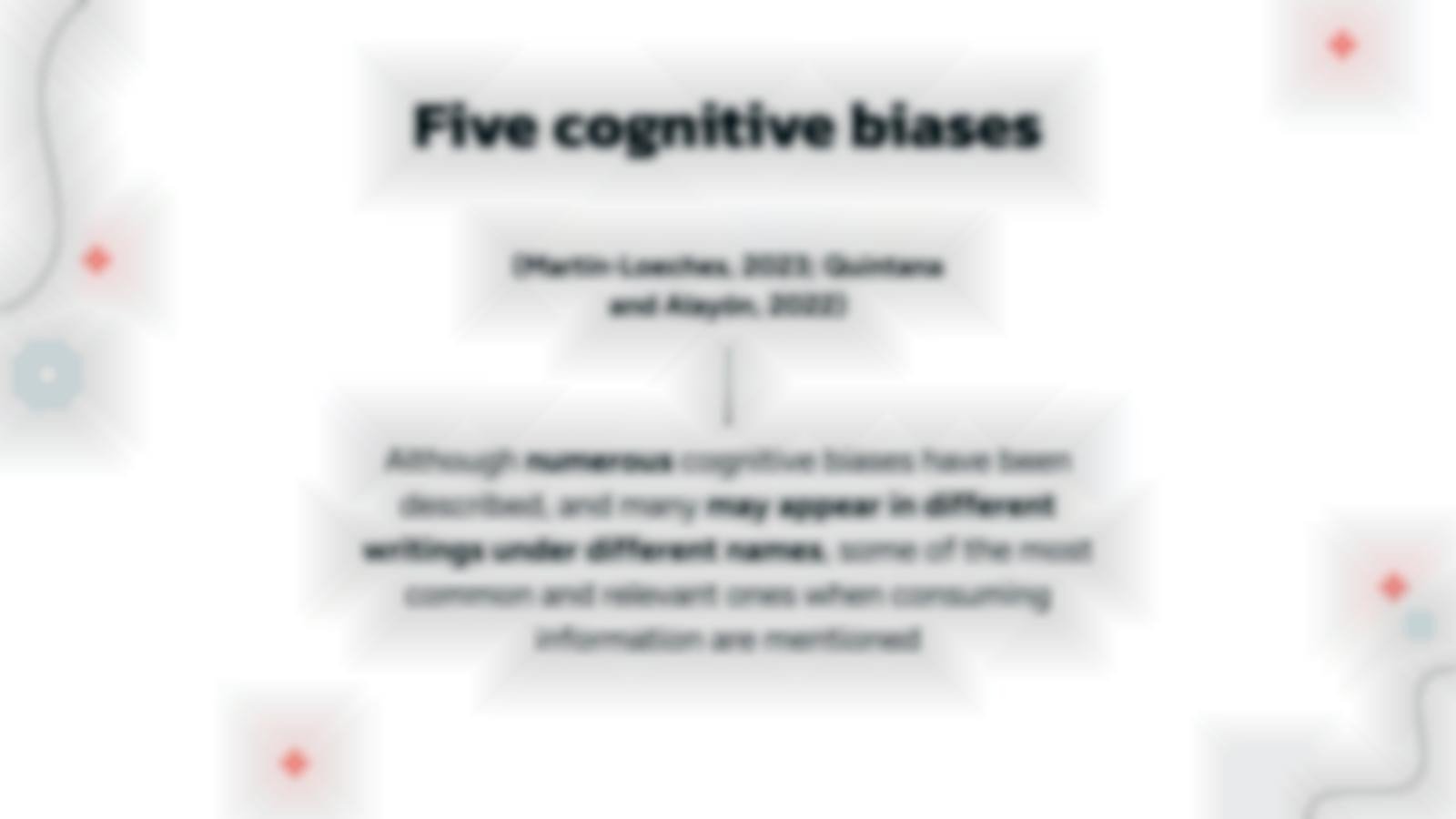 How Cognitive Biases Influence Thinking Template