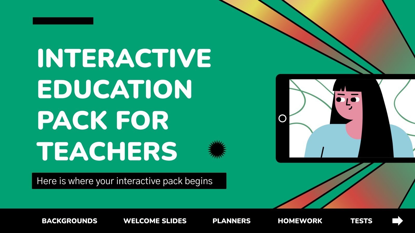 Interactive Education Pack for Teachers | Google Slides & PPT