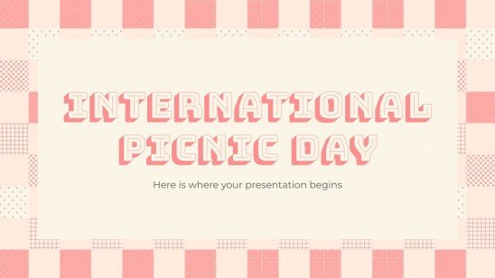 International Picnic Day | Google Slides & PPT template