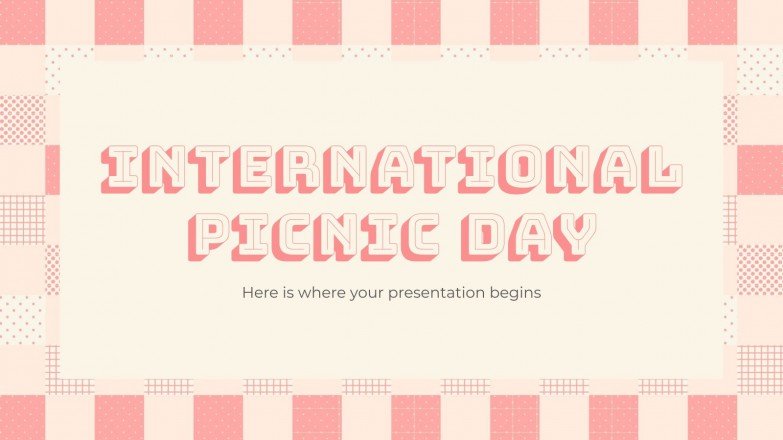 International Picnic Day | Google Slides & PPT template