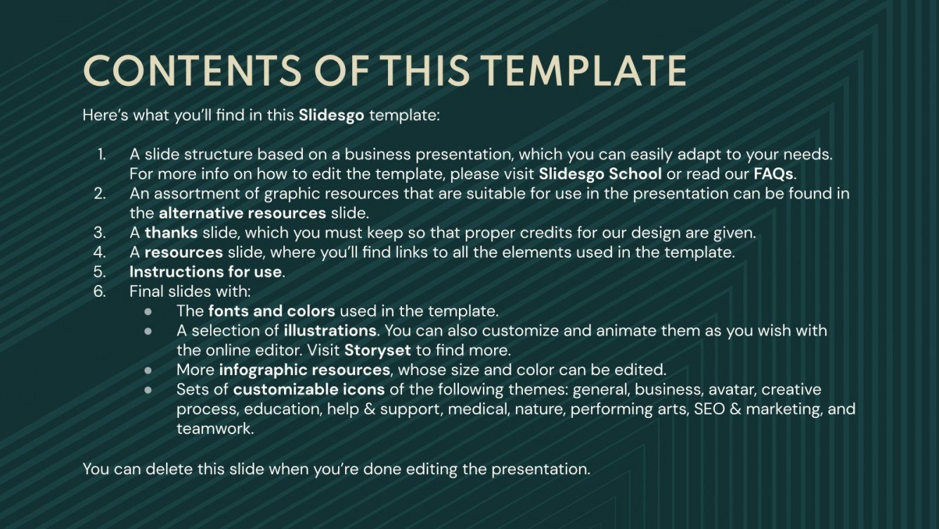 Linear Patterns Business Meeting | Google Slides & PowerPoint