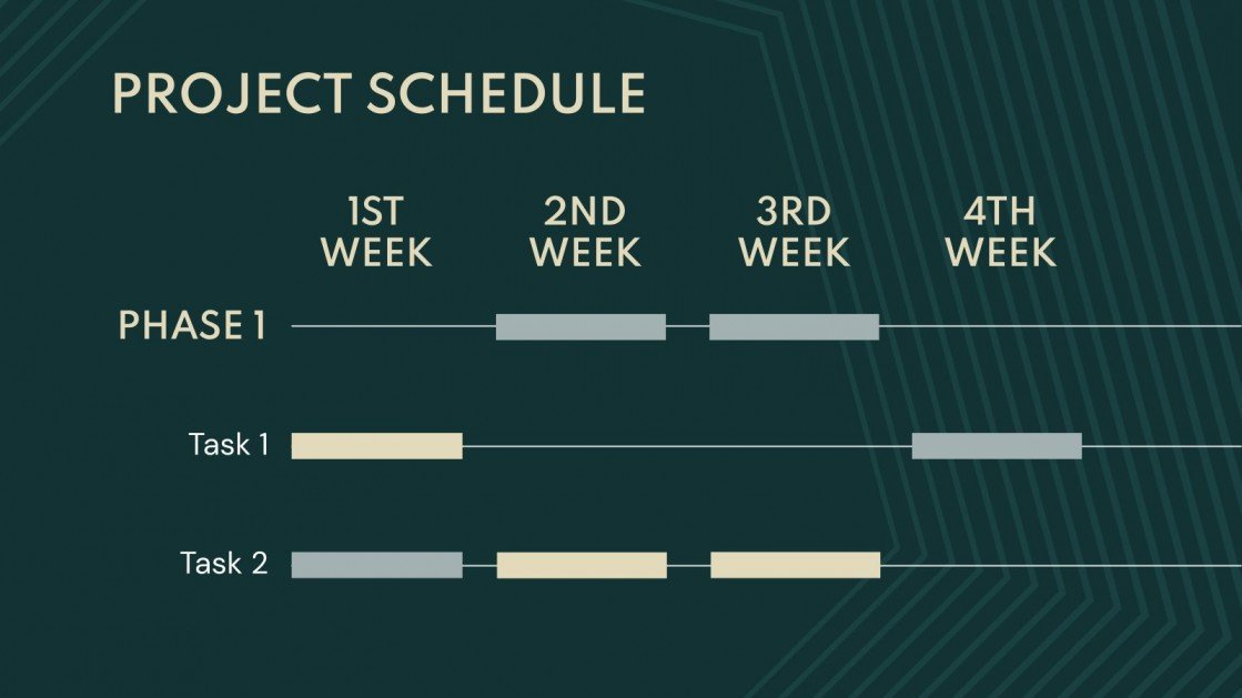 Linear Patterns Business Meeting | Google Slides & PowerPoint