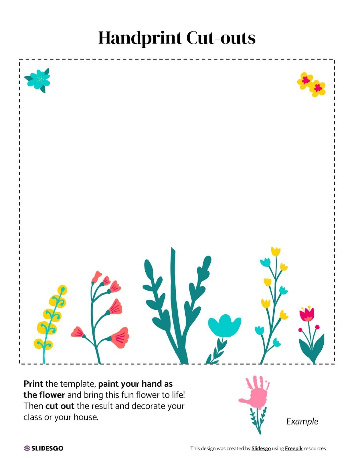 Handprint Cut-outs Presentation