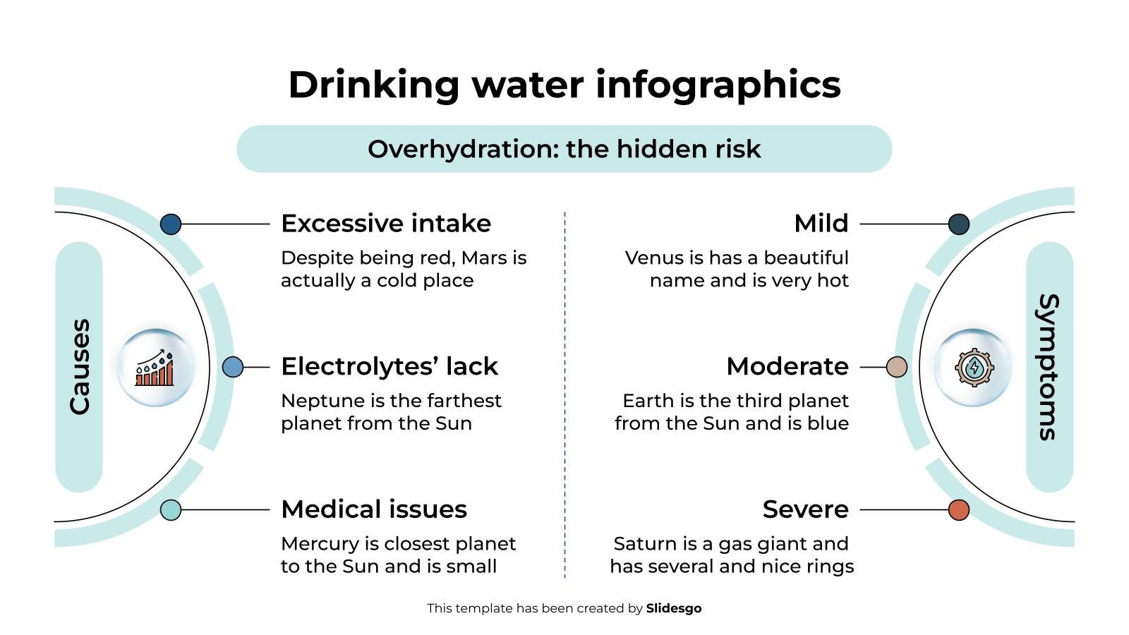 Drinking Water Infographics Template