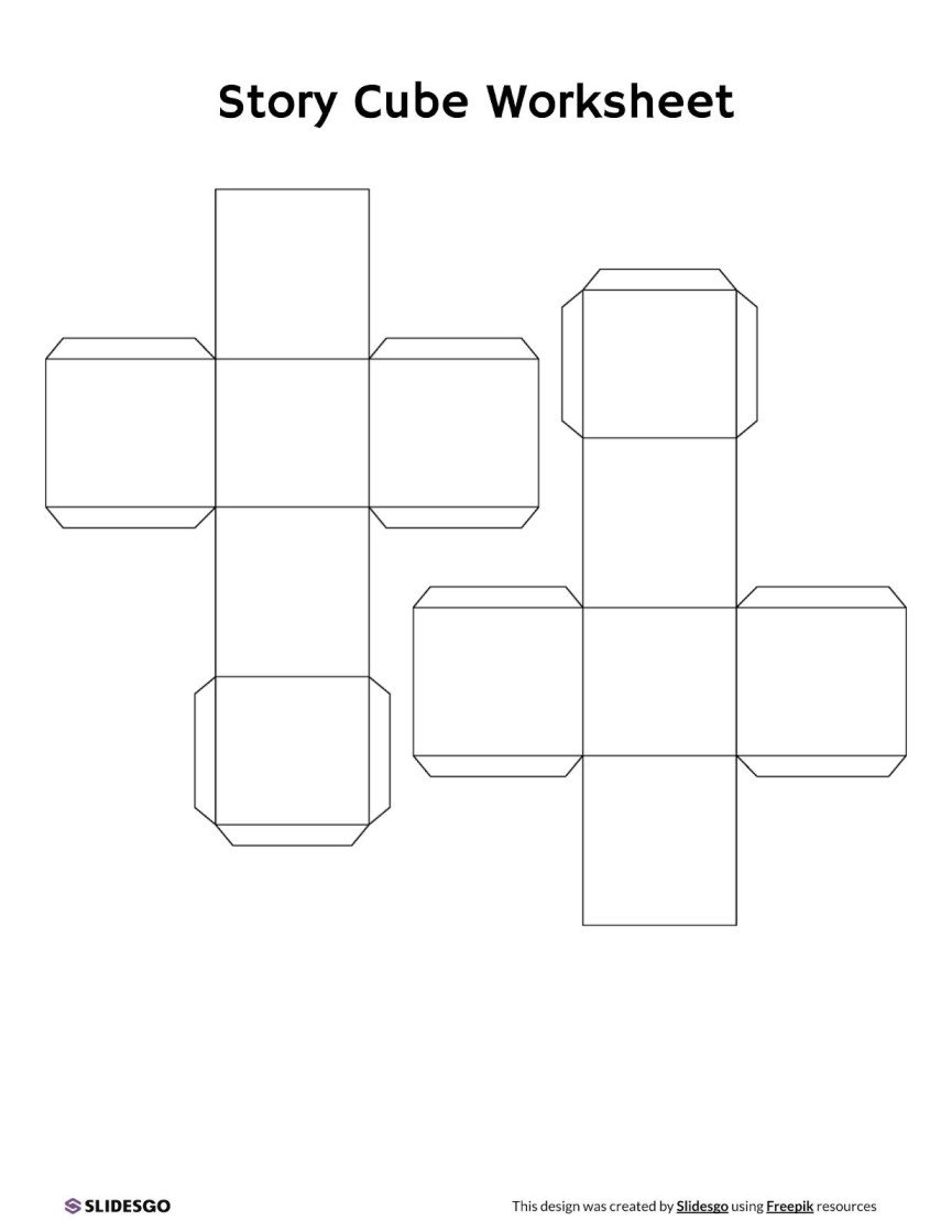 Story Cube Worksheet Presentation