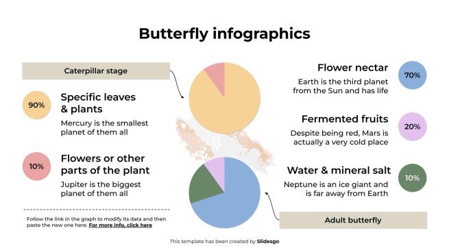 Butterfly Infographics Template