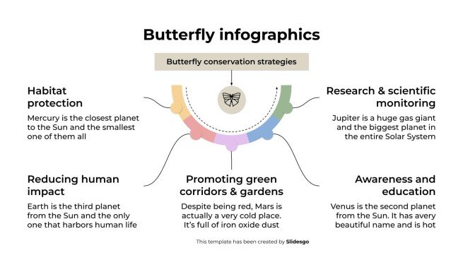 Butterfly Infographics Template