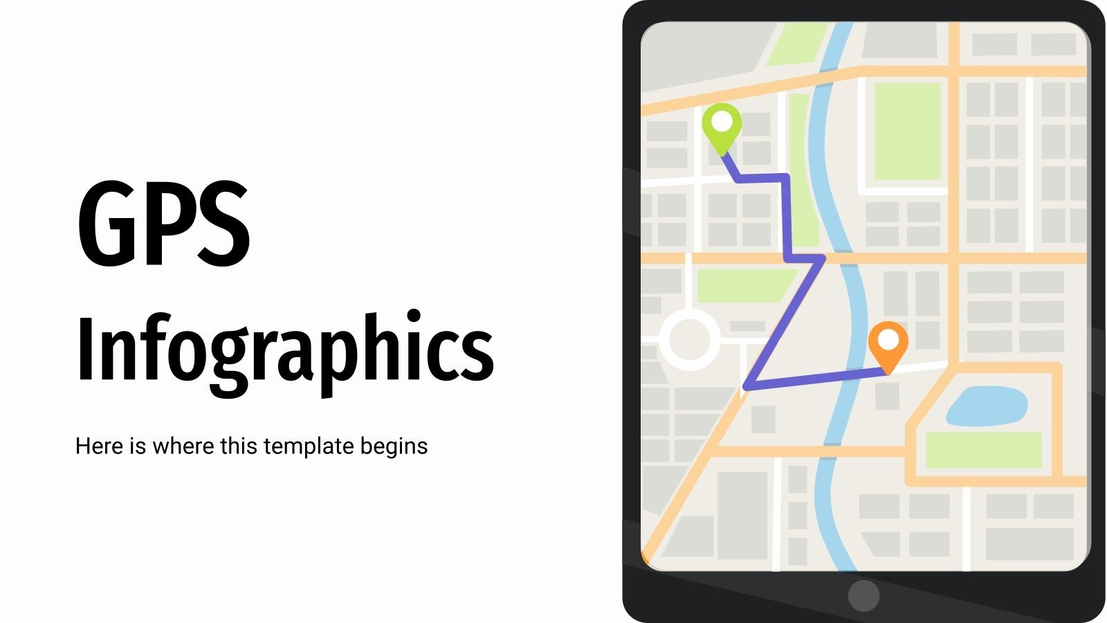 GPS Infographics | Google Slides & PowerPoint Template