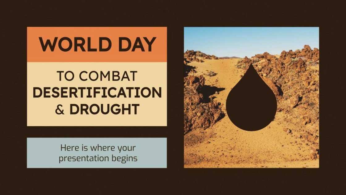 World Day to Combat Desertification | Google Slides & PPT