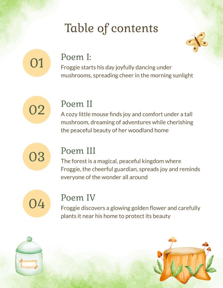 Poems Story Book Presentation