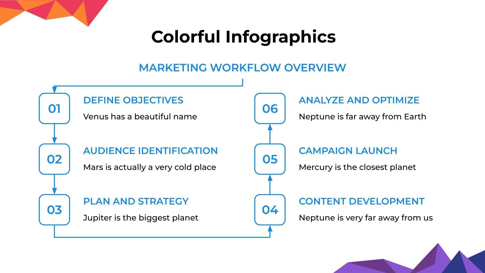 Colorful Infographics Template