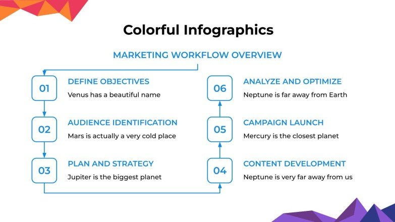 Colorful Infographics Template