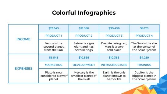 Colorful Infographics Template