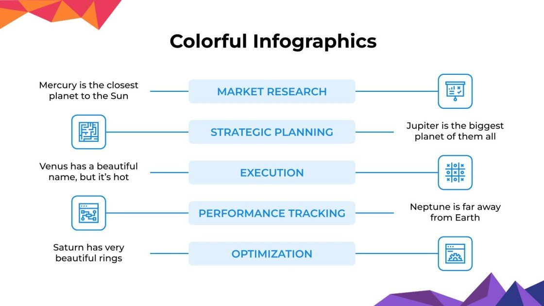 Colorful Infographics Template