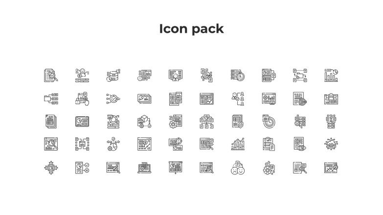 Monthly Report Infographics Template