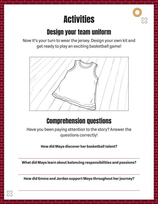 A Basketball Story Book Presentation