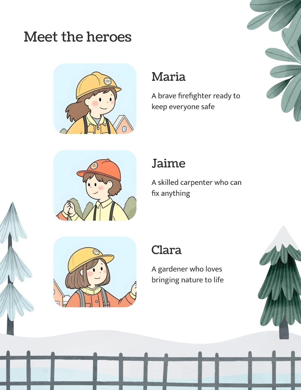 Community Helpers Story Book Presentation