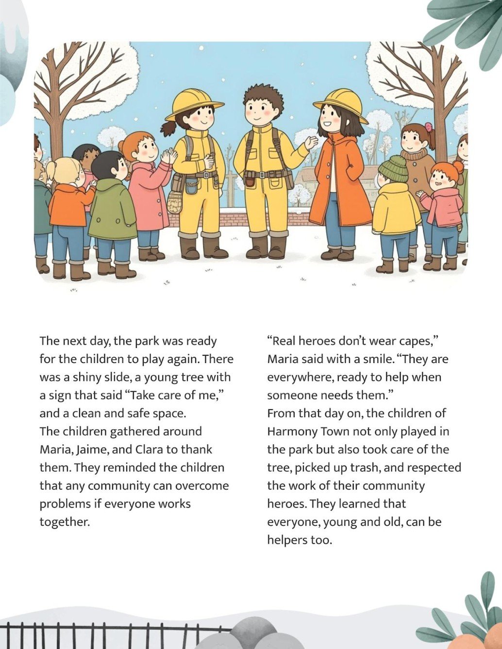 Community Helpers Story Book Presentation