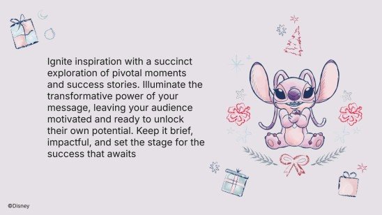 Stitch Christmas Presentation