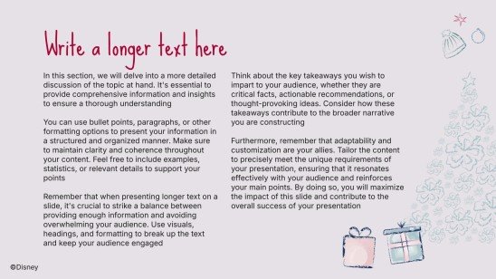 Stitch Christmas Presentation