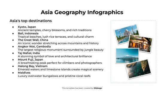 Asia Geography Infographics Template