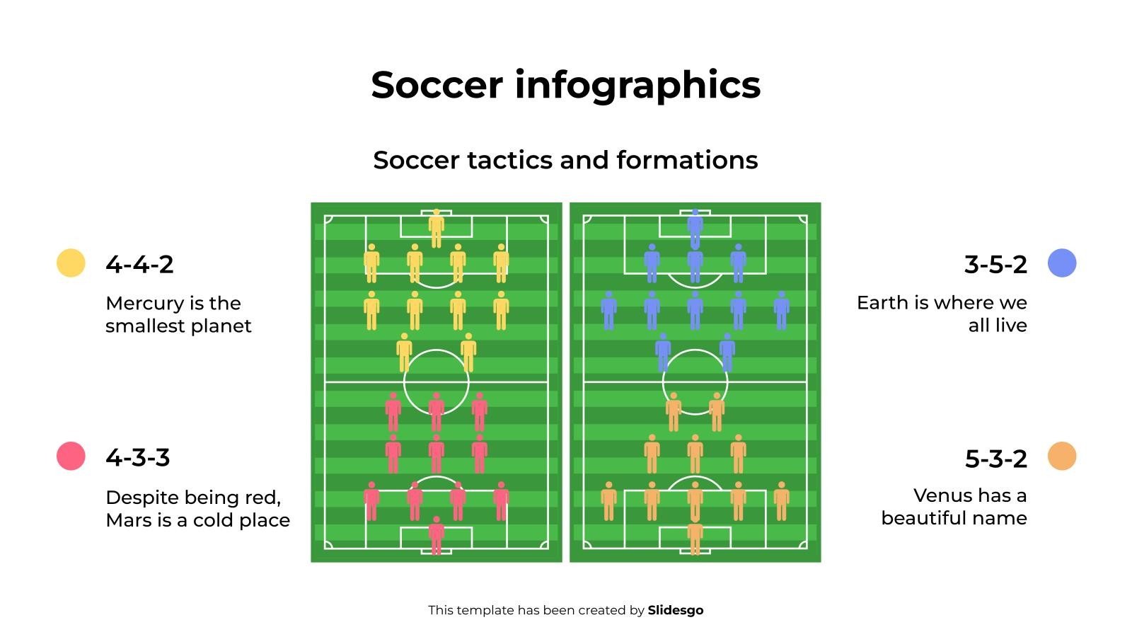 Soccer Infographics Template