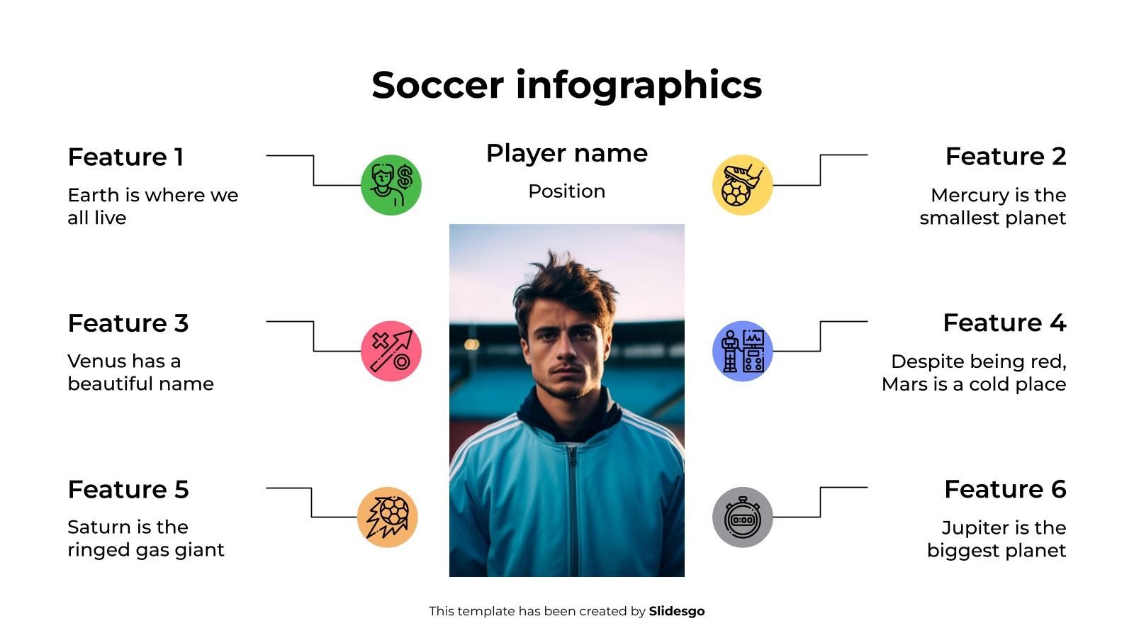 Soccer Infographics Template