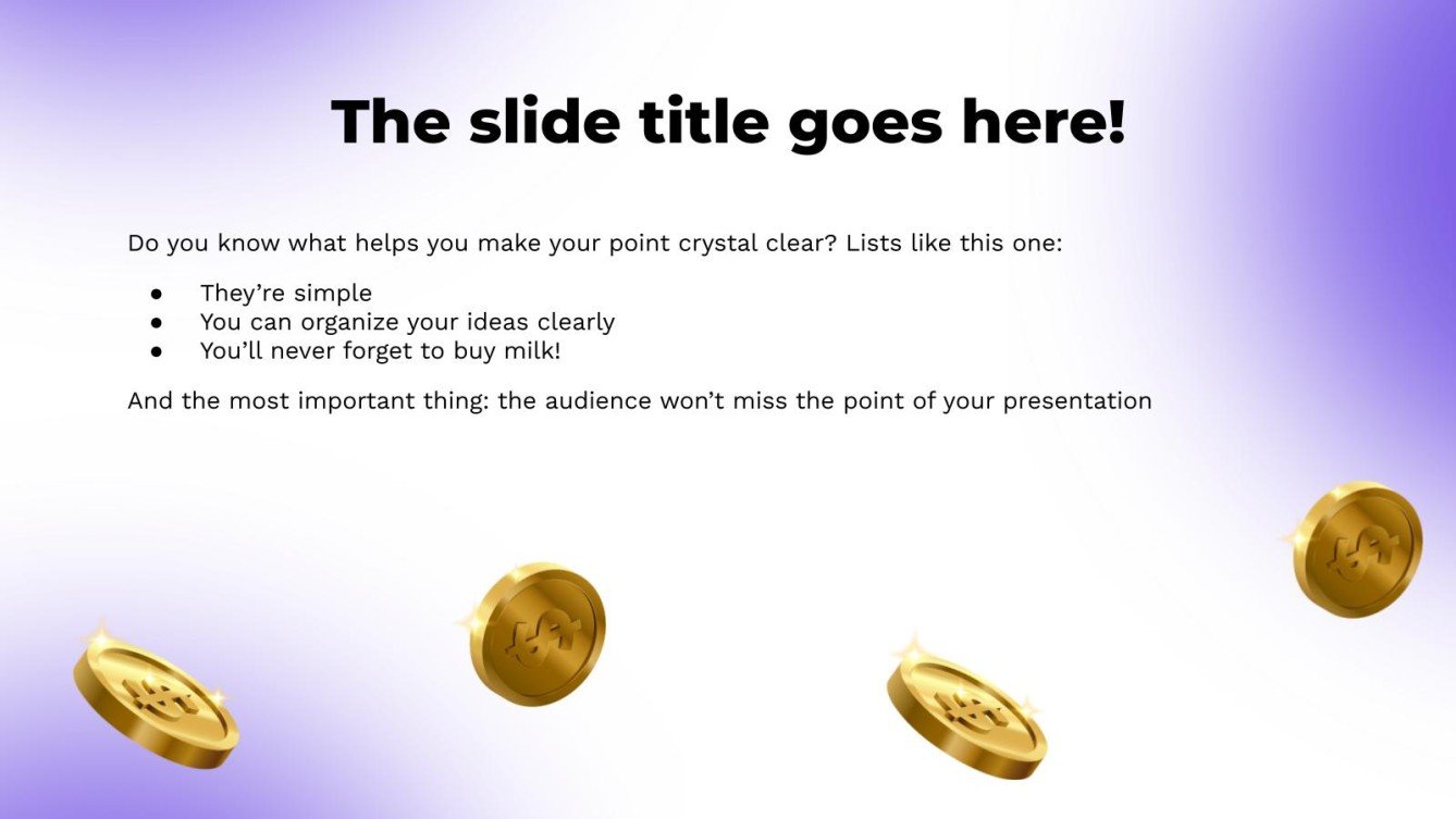 Money Slides Presentation