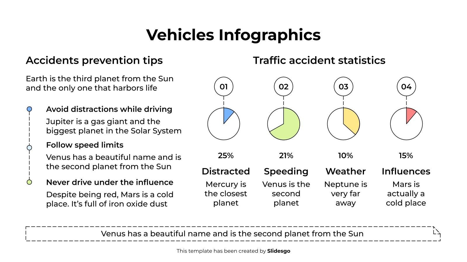 Vehicles infographics Template