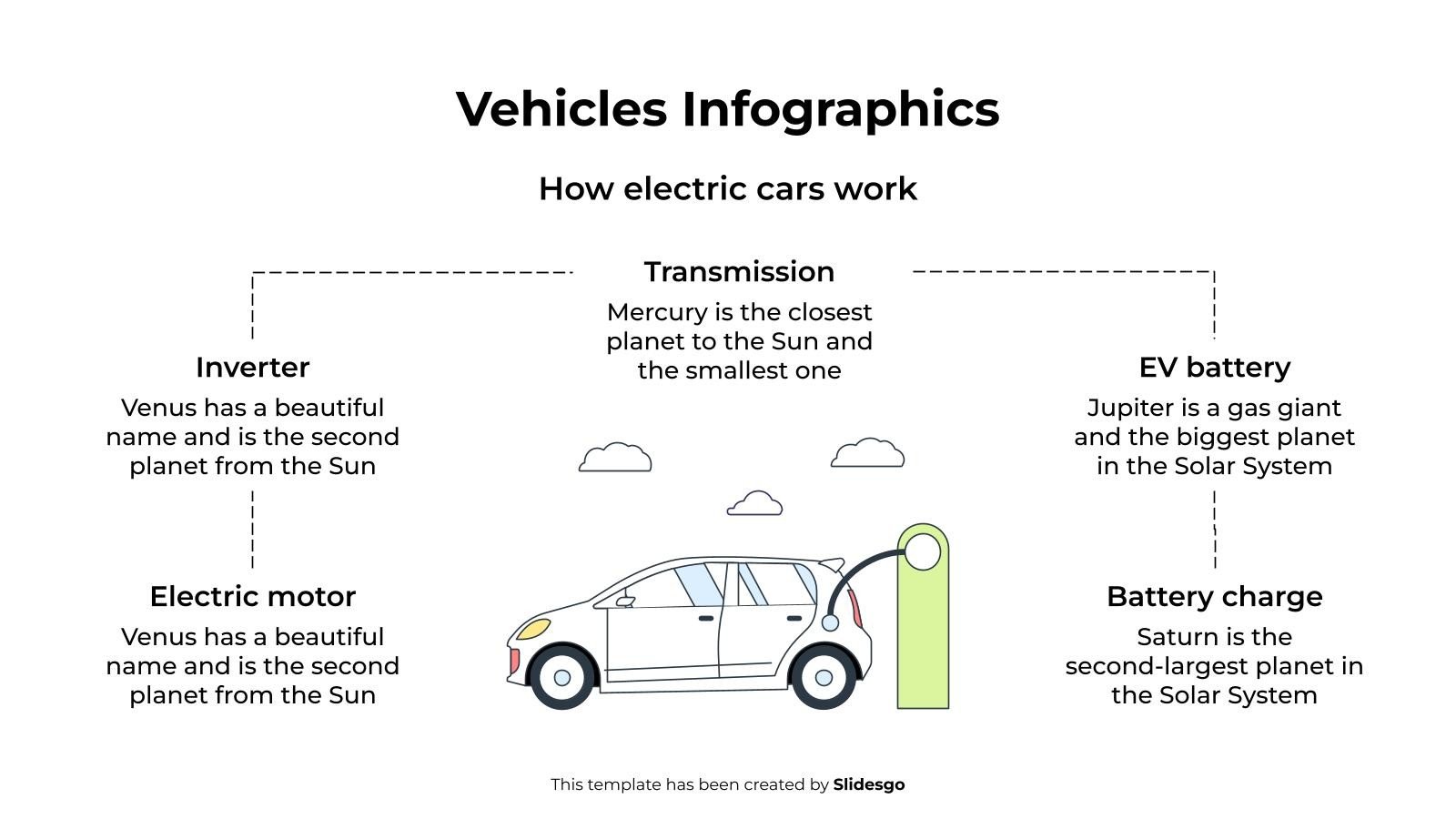Vehicles infographics Template