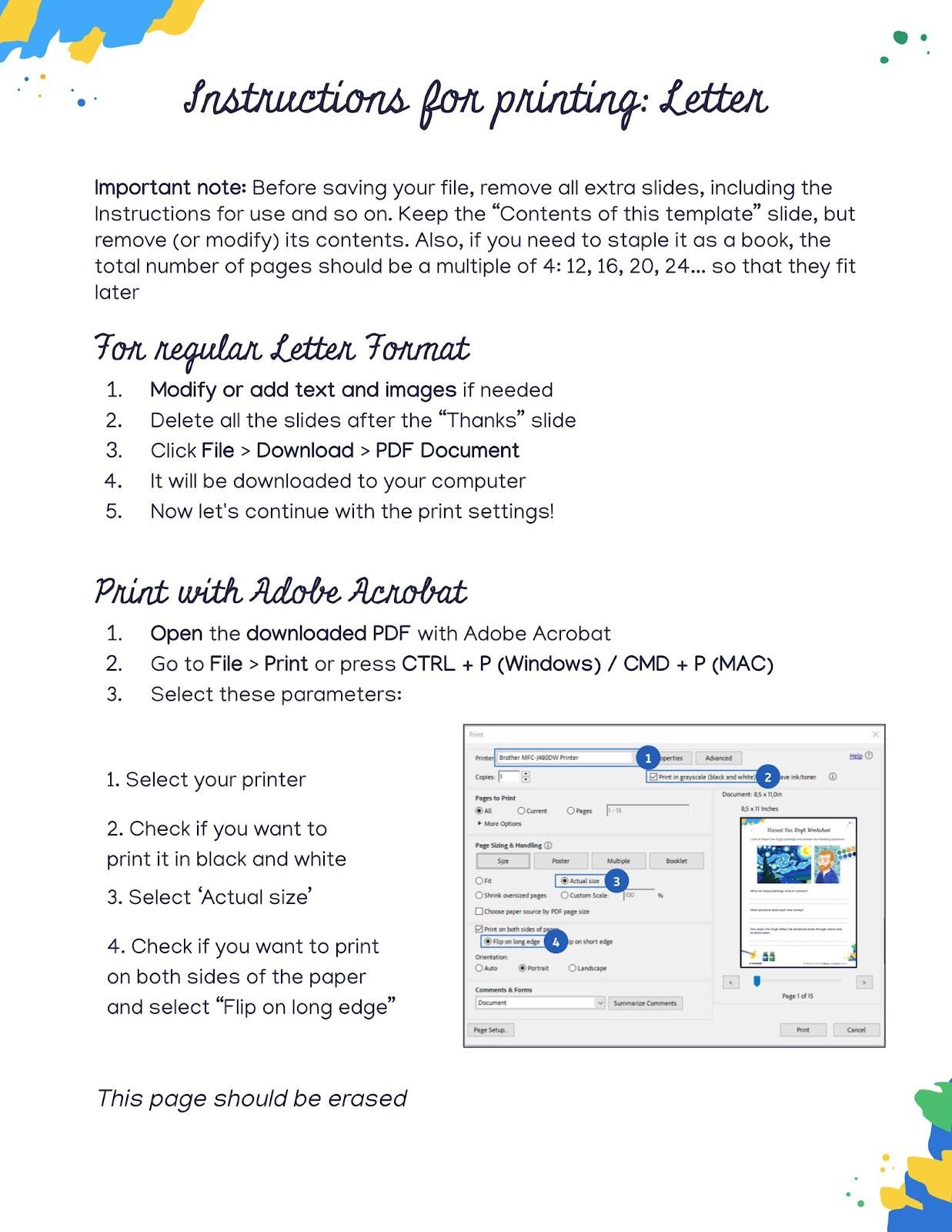 Vincent Van Gogh Worksheet Presentation