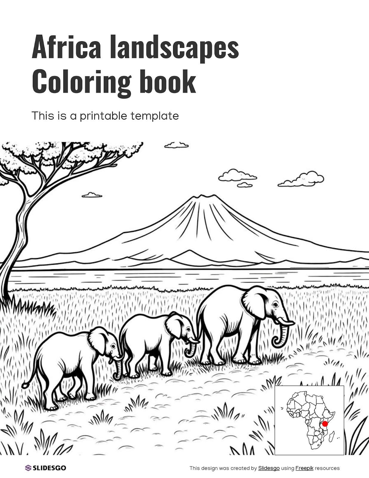 Free templates about Africa for Google Slides and PowerPoint
