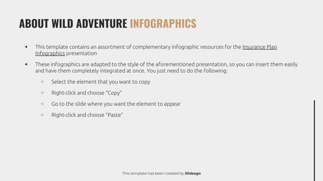 Wild Adventure Infographics Template