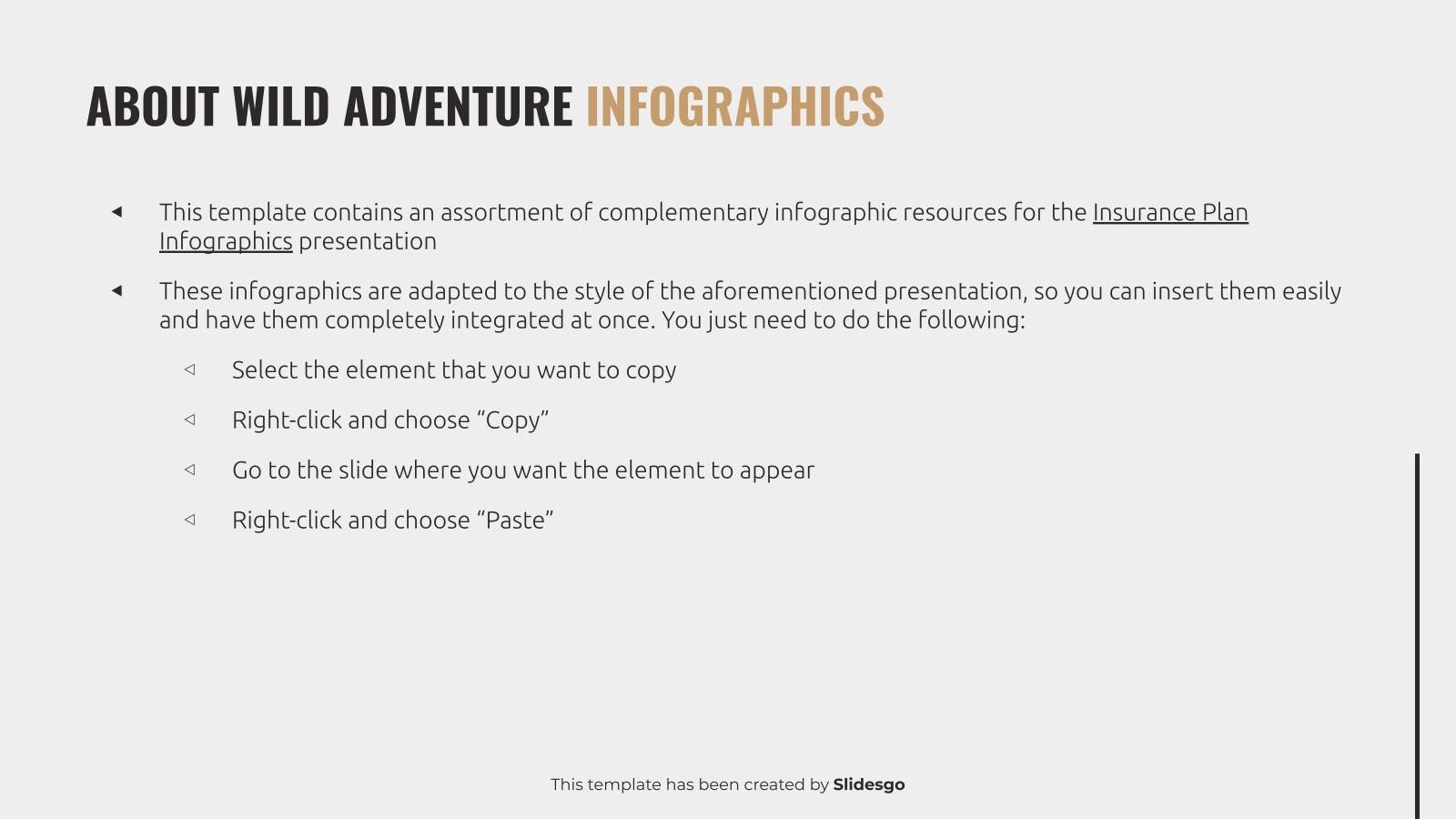 Wild Adventure Infographics Template