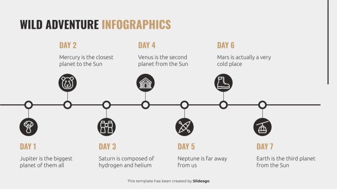 Wild Adventure Infographics Template