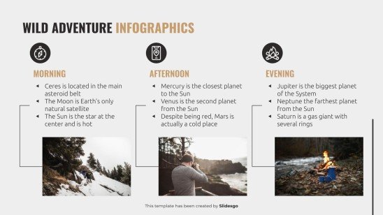 Wild Adventure Infographics Template