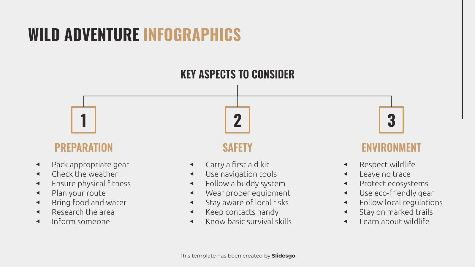 Wild Adventure Infographics Template