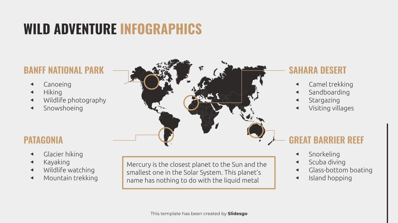 Wild Adventure Infographics Template