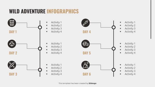 Wild Adventure Infographics Template