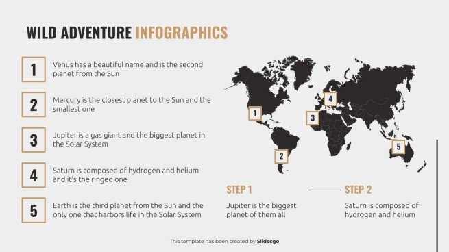 Wild Adventure Infographics Template