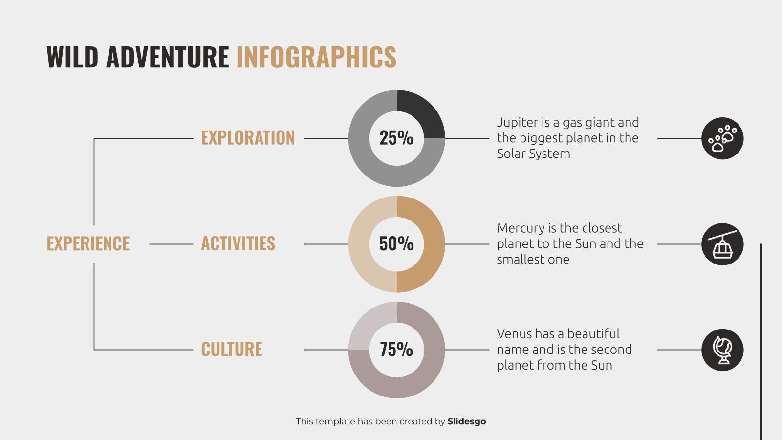 Wild Adventure Infographics Template